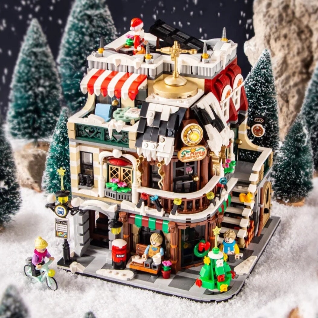 Christmas Cafe Shop Nano Building Block – Kawaiies