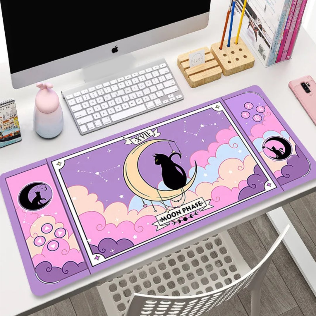 Cute Japanese-themed Cat Large Mouse Pad Collection 1 – Kawaiies