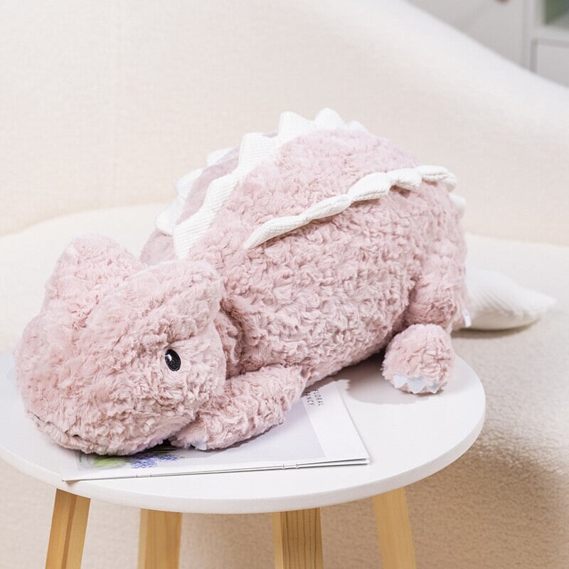 Fuzzy Cute Pink Red Lizard Plushies – Kawaiies