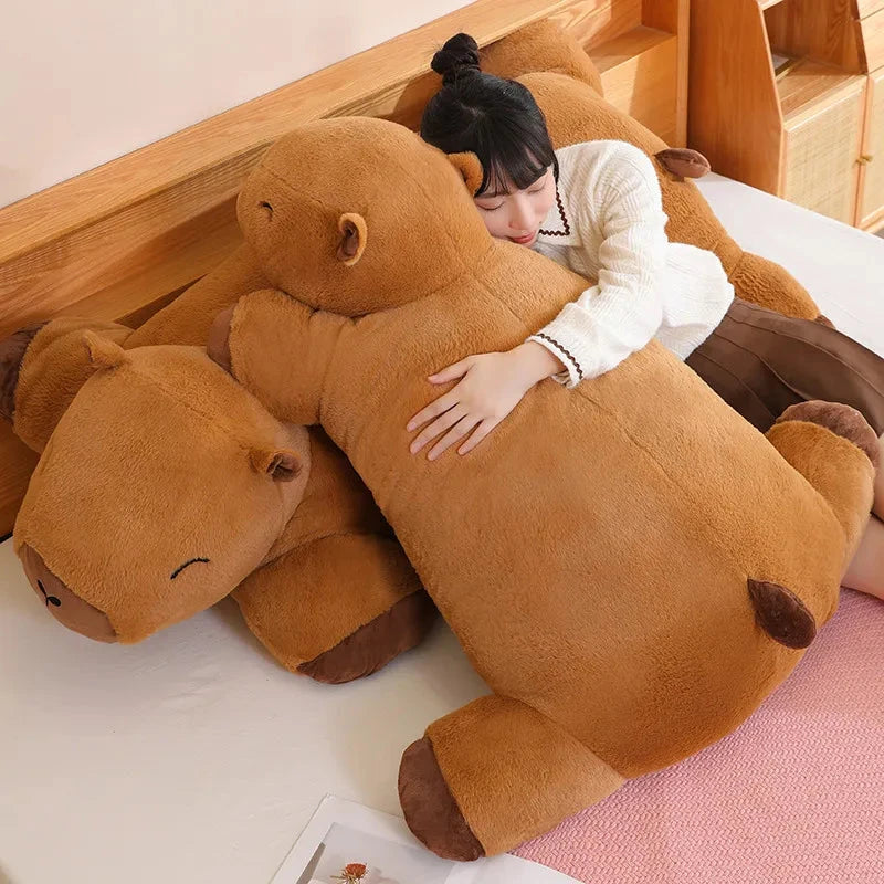 Giant Capybara Snuggle Buddy Plushies – Kawaiies