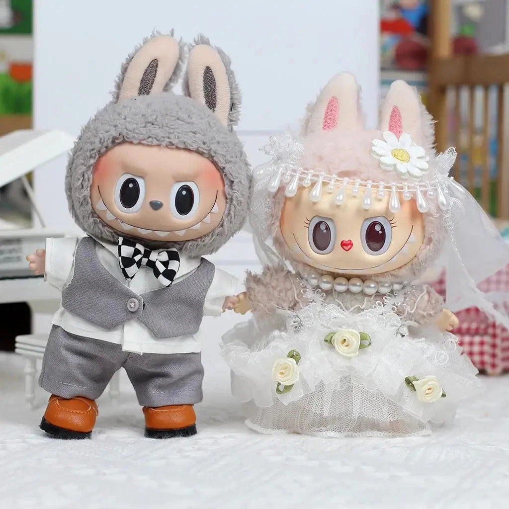 Handmade Wedding Marriage Couple Labubu Outfit – Kawaiies