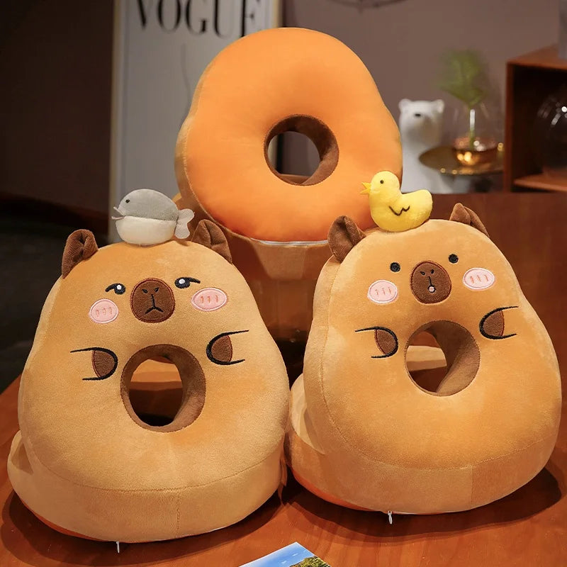 Kawaii Capybara Power Nap Head Rest Cushion – Kawaiies