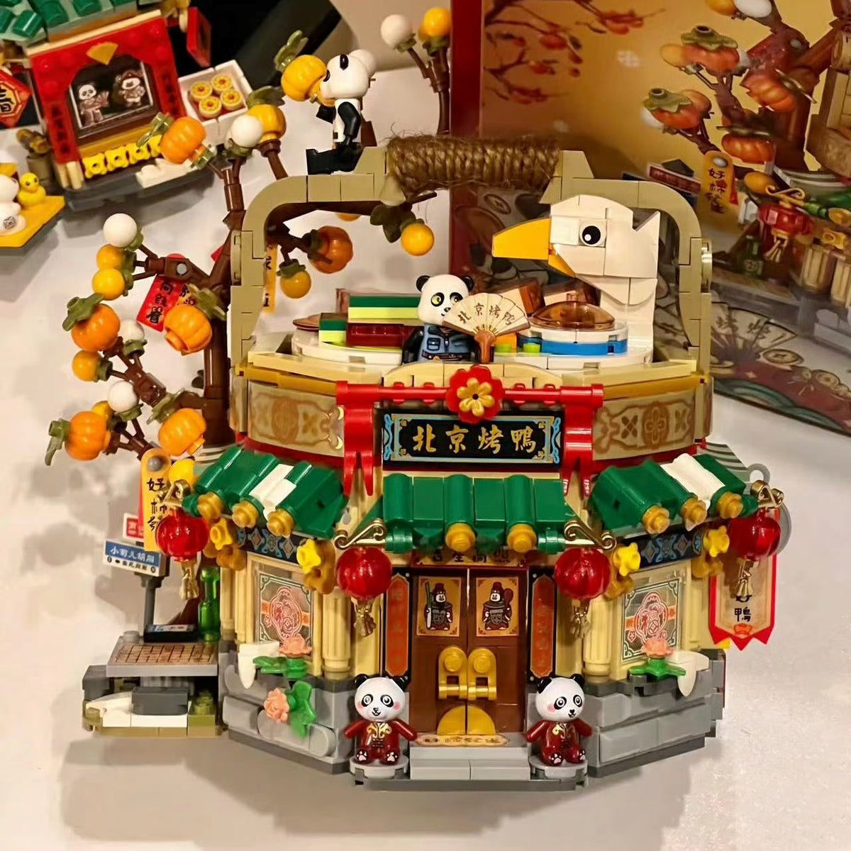 Mei Mei Panda Peking Duck Restaurant Micro Building Blocks With Lights ...