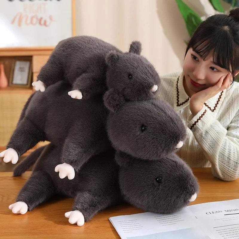 Nibbles the Black Rat Plush – Kawaiies