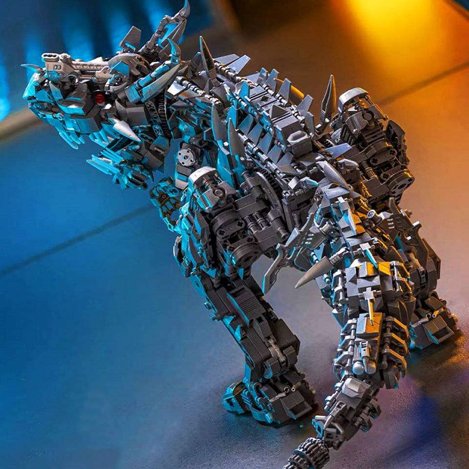 Super Mech Colossal Carnotaurus Dinosaur Building Set – Kawaiies