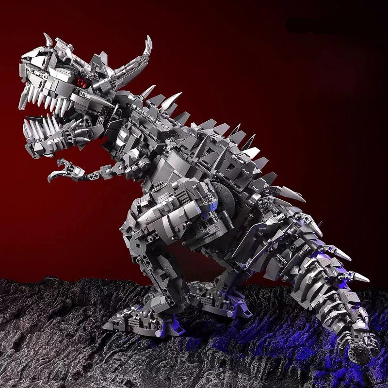 Super Mech Colossal Carnotaurus Dinosaur Building Set – Kawaiies