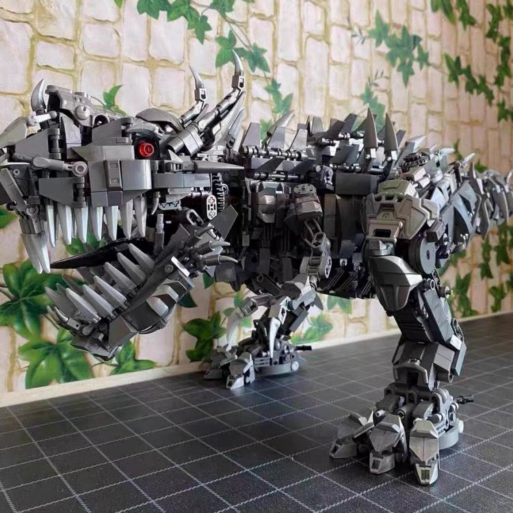 Super Mech Colossal Carnotaurus Dinosaur Building Set – Kawaiies