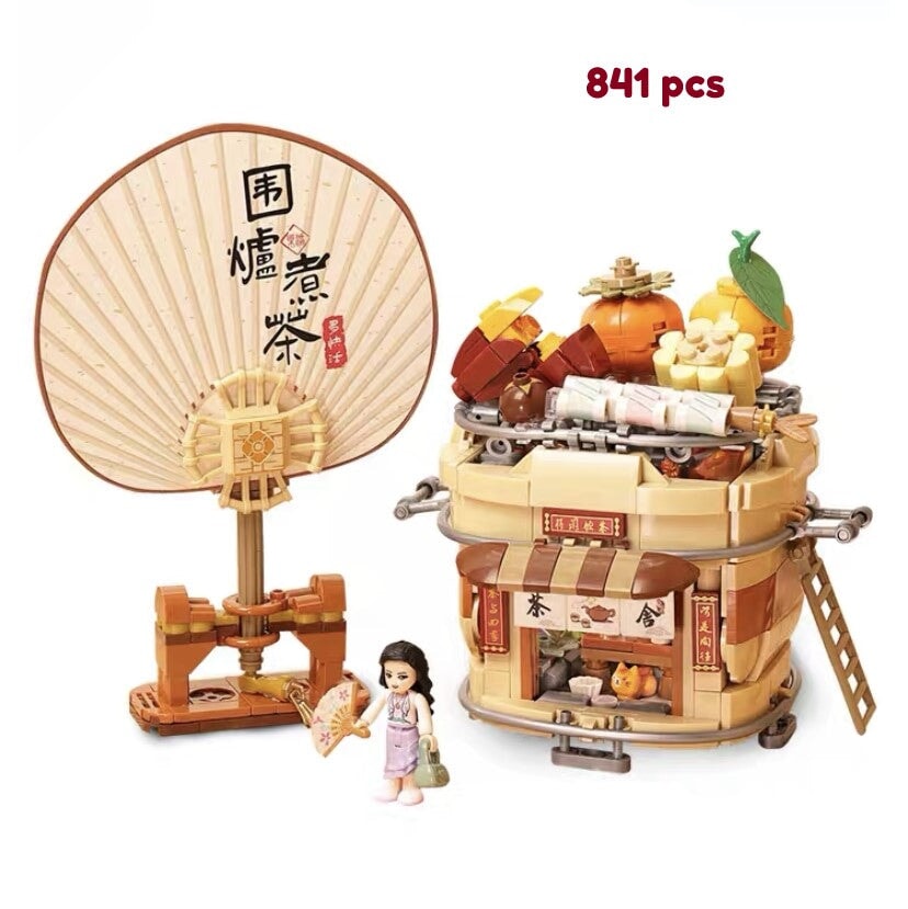 Wonders of Asia Teatime Nano Building Set – Kawaiies