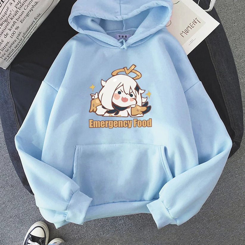 Cute Anime Emergency Food Hoodies – Kawaiies