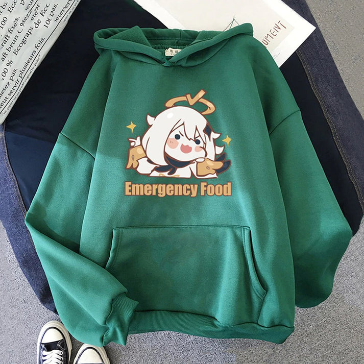 Cute Anime Emergency Food Hoodies – Kawaiies