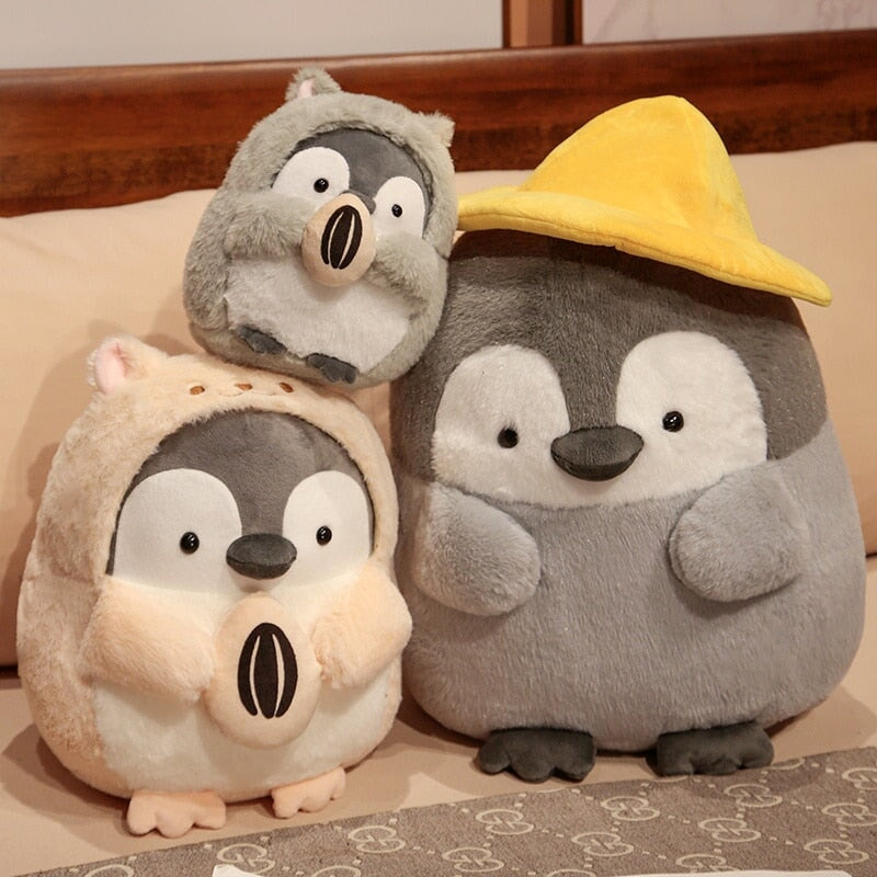 Cute Cuddly Penguin Plushie Family – Kawaiies