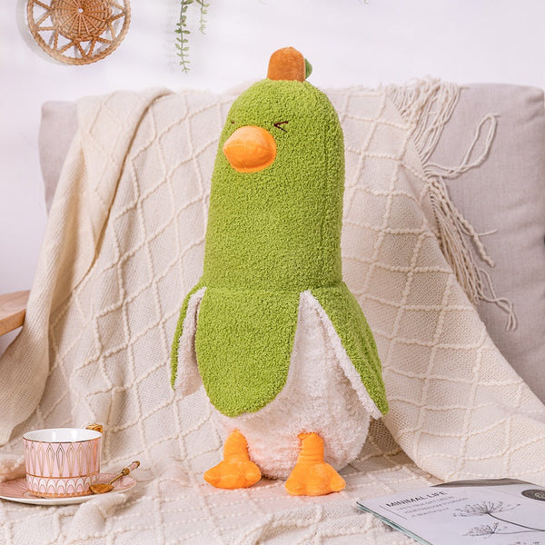 Fluffy Banana Duck Crew Plushies – Kawaiies