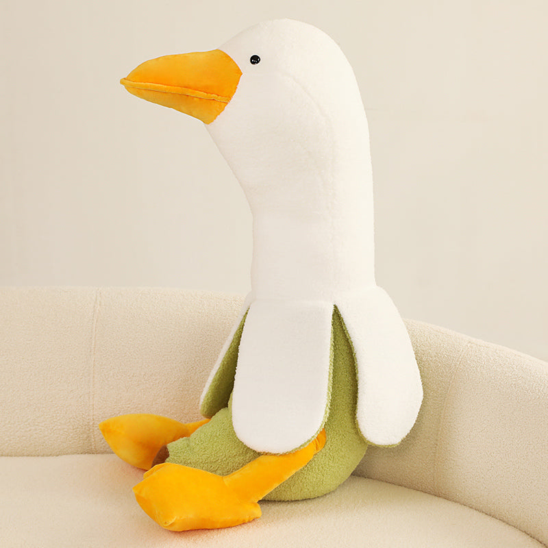 Fluffy Banana Duck Plushie – Kawaiies