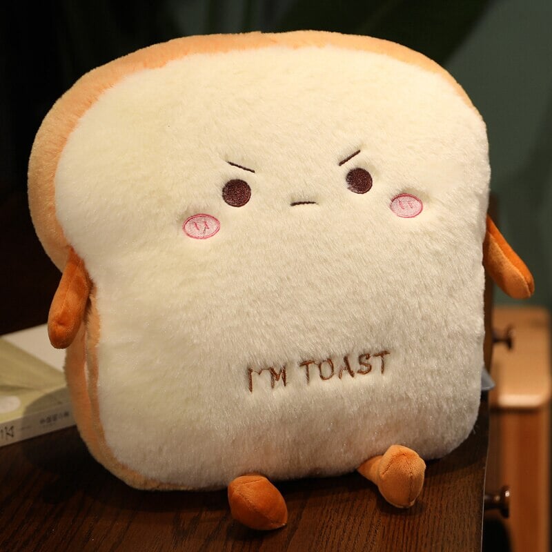 Fluffy Toastie Bread Hand Warmer Plushies – Kawaiies