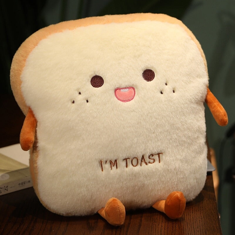 Fluffy Toastie Bread Hand Warmer Plushies – Kawaiies