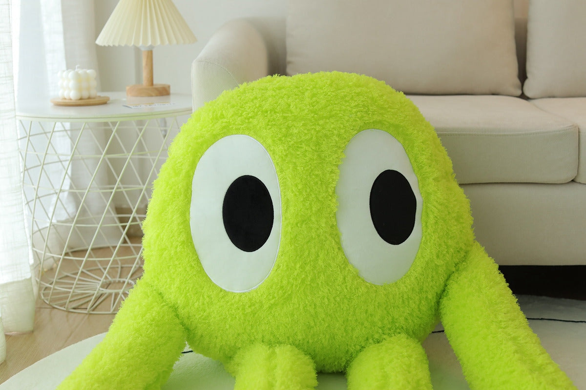 Giant Fuzzy 4 Legged Octopus Plushie – Kawaiies