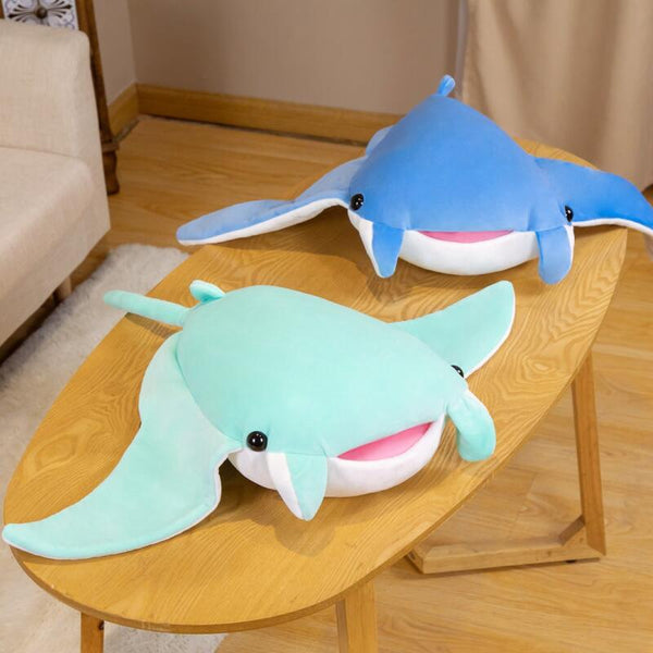 Kawaii Blue Mobula Devil Sting Ray Plushies – Kawaiies
