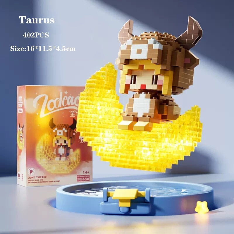 Kawaii Chibi Moon Zodiac Star Constellations Nano Building Blocks ...