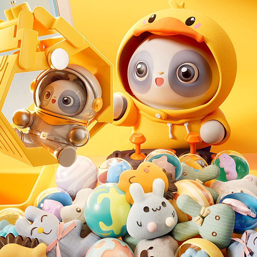 Kawaii Mini 'TDD SPACE' Claw Machine Toy – Kawaiies