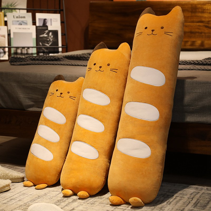 Long Baguette Cute Cat Bread Plushie – Kawaiies