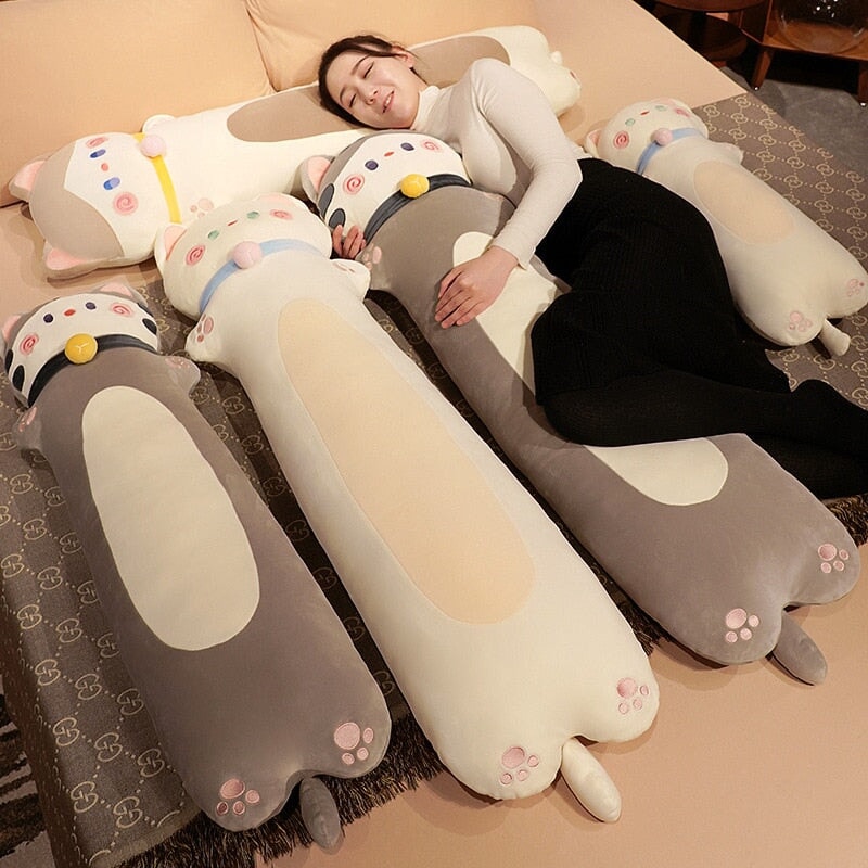 Long Snuggly Cat Plushies Collection – Kawaiies