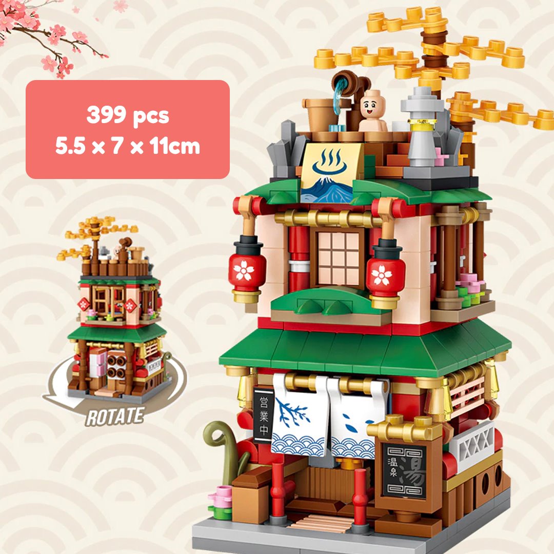 Micro Cute Japanese Stalls Building Sets – Kawaiies
