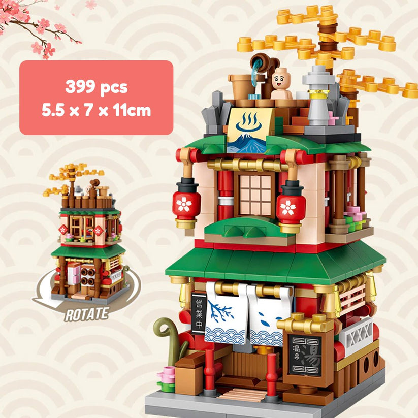 Micro Cute Japanese Stalls Building Sets – Kawaiies