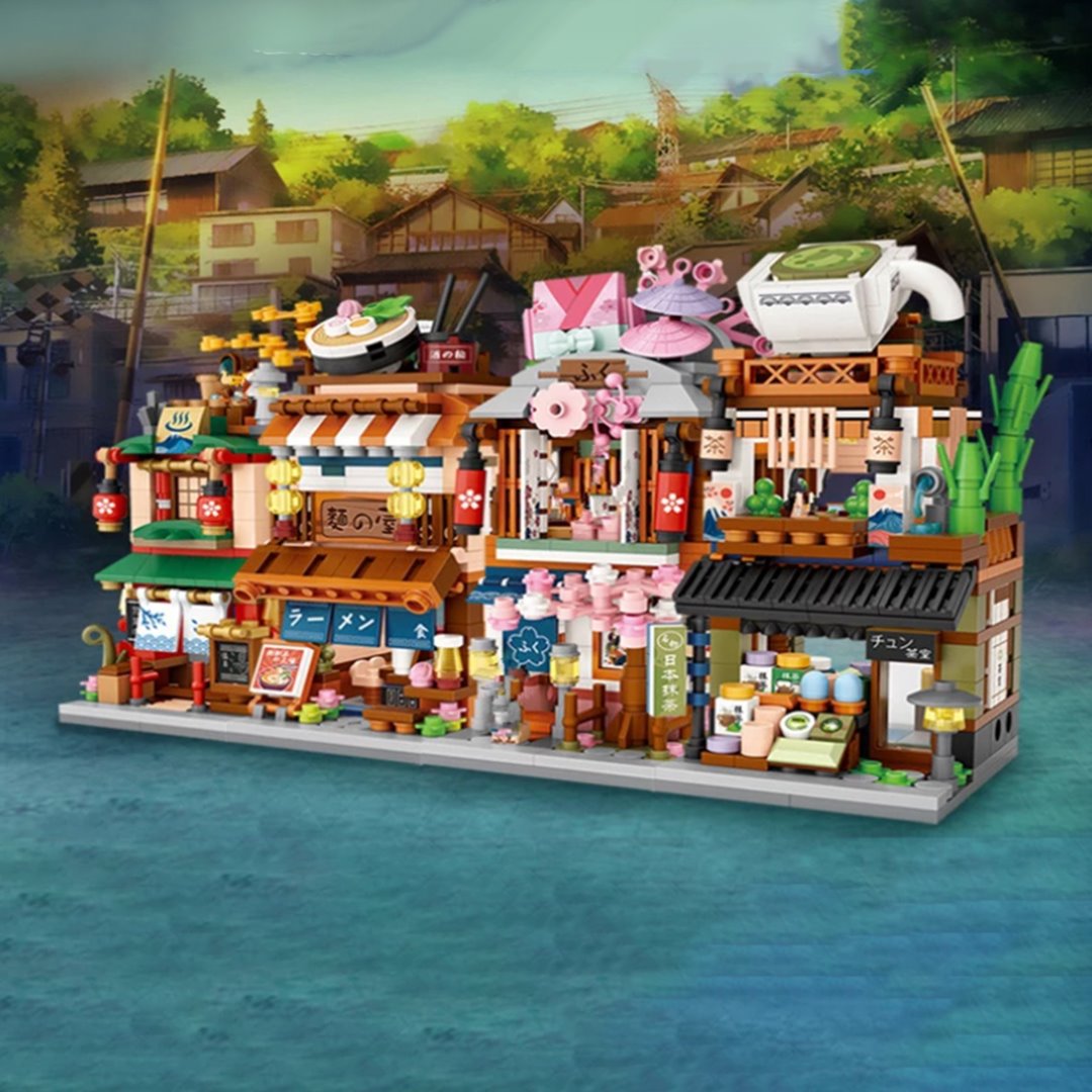Micro Cute Japanese Stalls Building Sets – Kawaiies