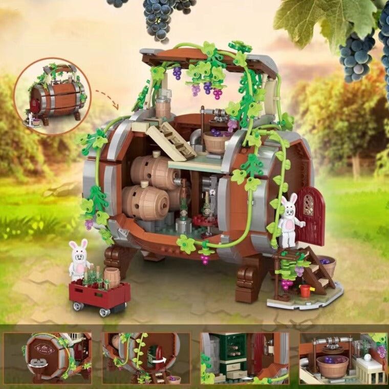 Old Truman Brewery Barrow Micro Building Block – Kawaiies