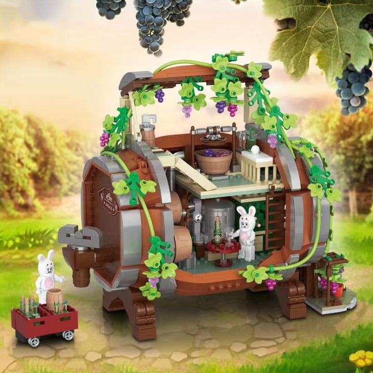 Old Truman Brewery Barrow Micro Building Block – Kawaiies