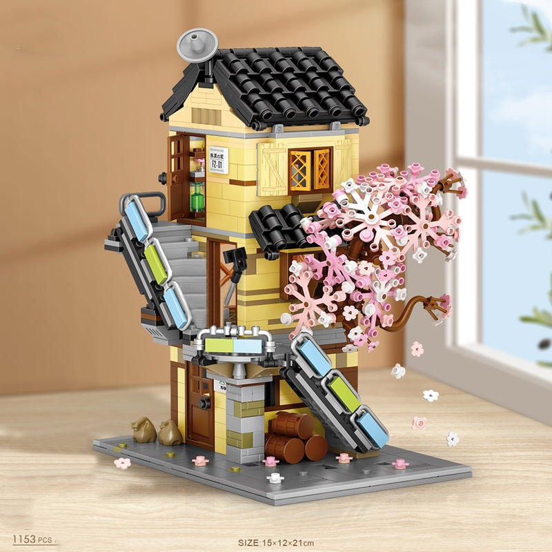 Sakura Stores Micro Building Set – Kawaiies